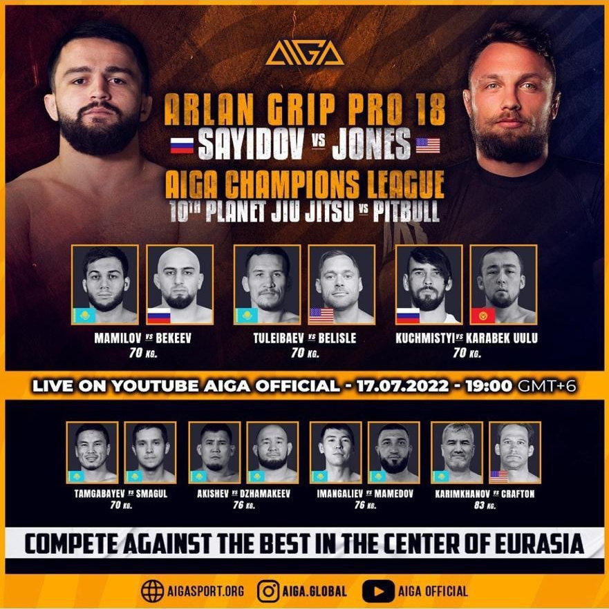 Craig Jones, Billy Crafton, and Seth Belisle Shine for USA at AIGA ...